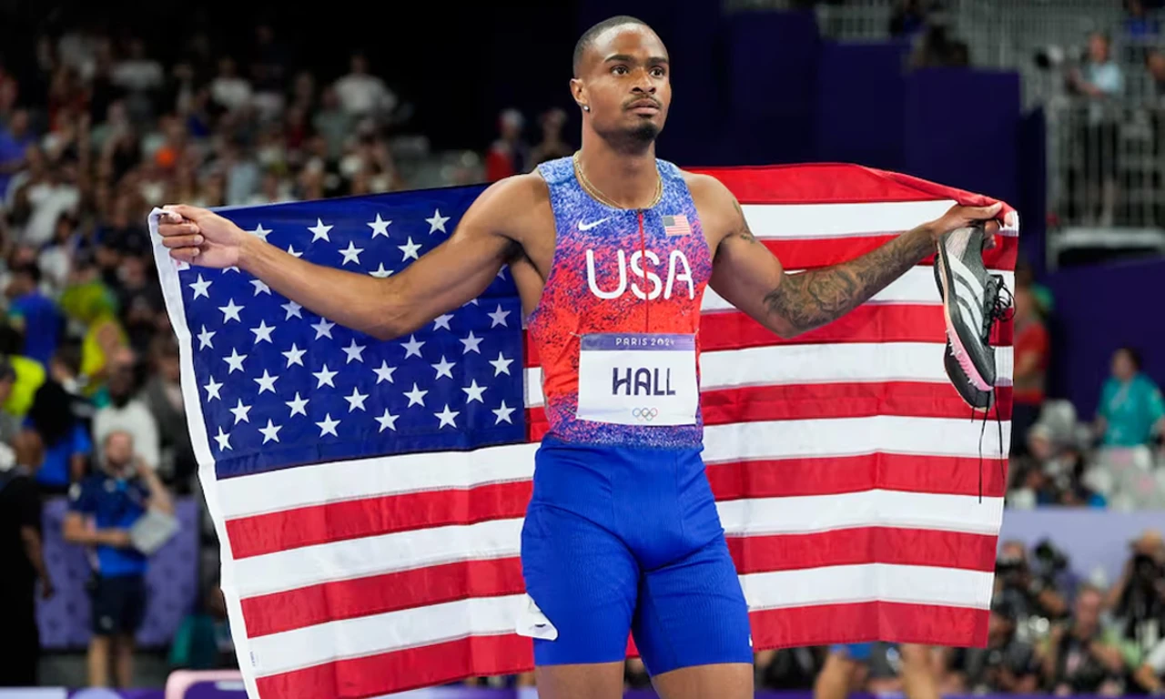 Quincy Hall Wins Gold Medal In 400m at 2024 Paris Olympic
